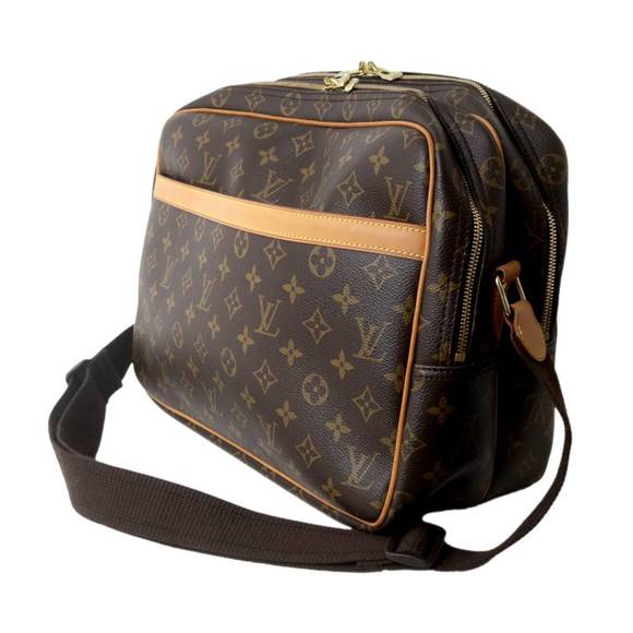 Louis Vuitton | Bags | Louis Vuitton Gm Bag Brown Reporter Shoulder ...